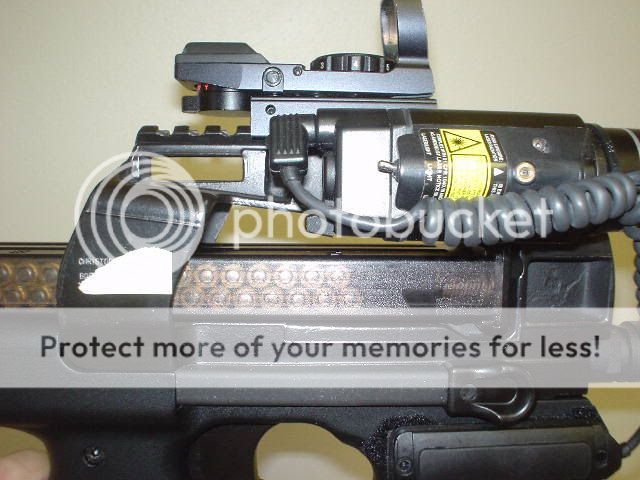 Laser/Light combo for a factory optic w/side rail mount PS90 | FN ...
