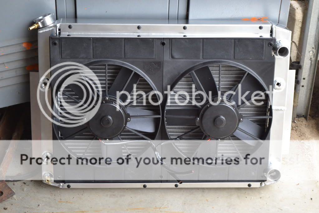 Another 1st/2nd gen LS radiator and fan option - $550 | Chevy Nova Forum