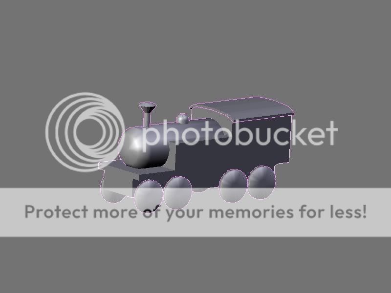 Cartoon Train and Landscape for "Animation" WIP - Works in Progress ...