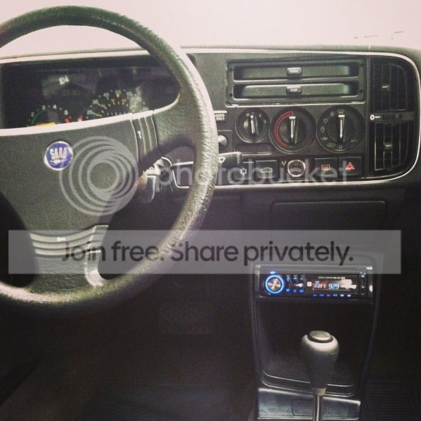 1988 900s Stereo relocation project | SaabCentral Forums