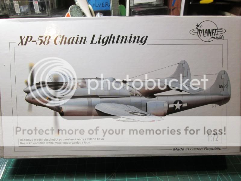 Barry's Lockheed XP-58 'Chain Lightning' - The Unofficial Airfix ...