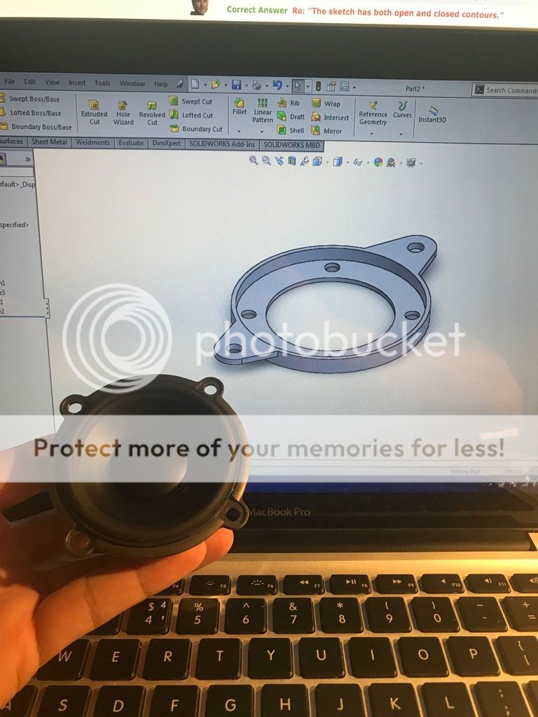 3D printed audiofrog GB25 mounts | DIYMobileAudio.com Car Stereo Forum